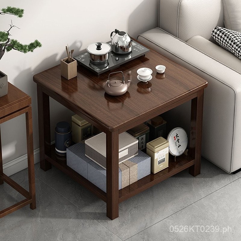 Small Square Table#Table Balcony Living Room New Home Coffee Table Tea ...