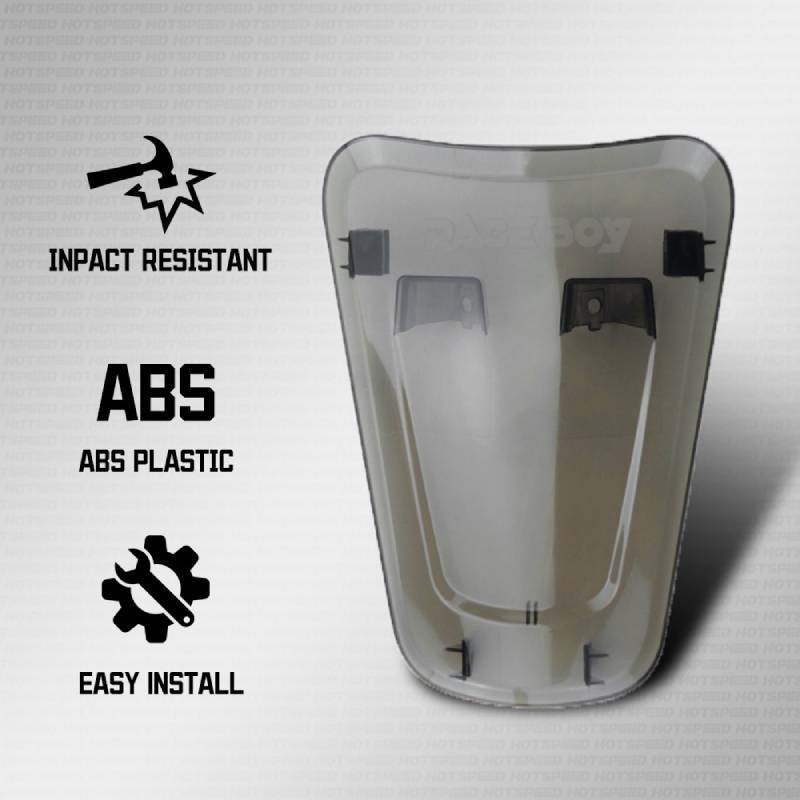 NVX V2/Aerox V2 Gas Tank Cover Trasparent Carbon ABS Plastic Easy ...