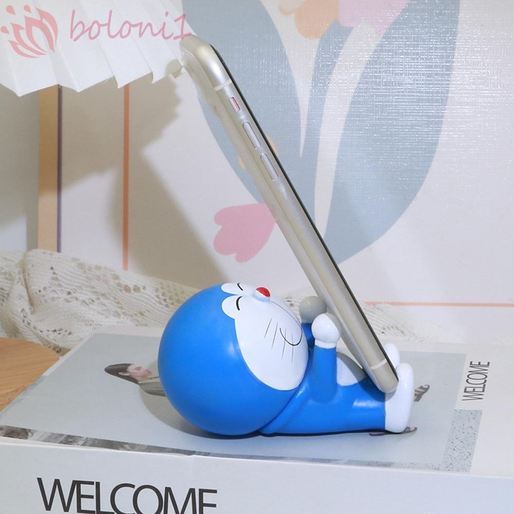 [COD] Doraemon Doll Phone Holder, Dingdang Cat Animal Figurines ...