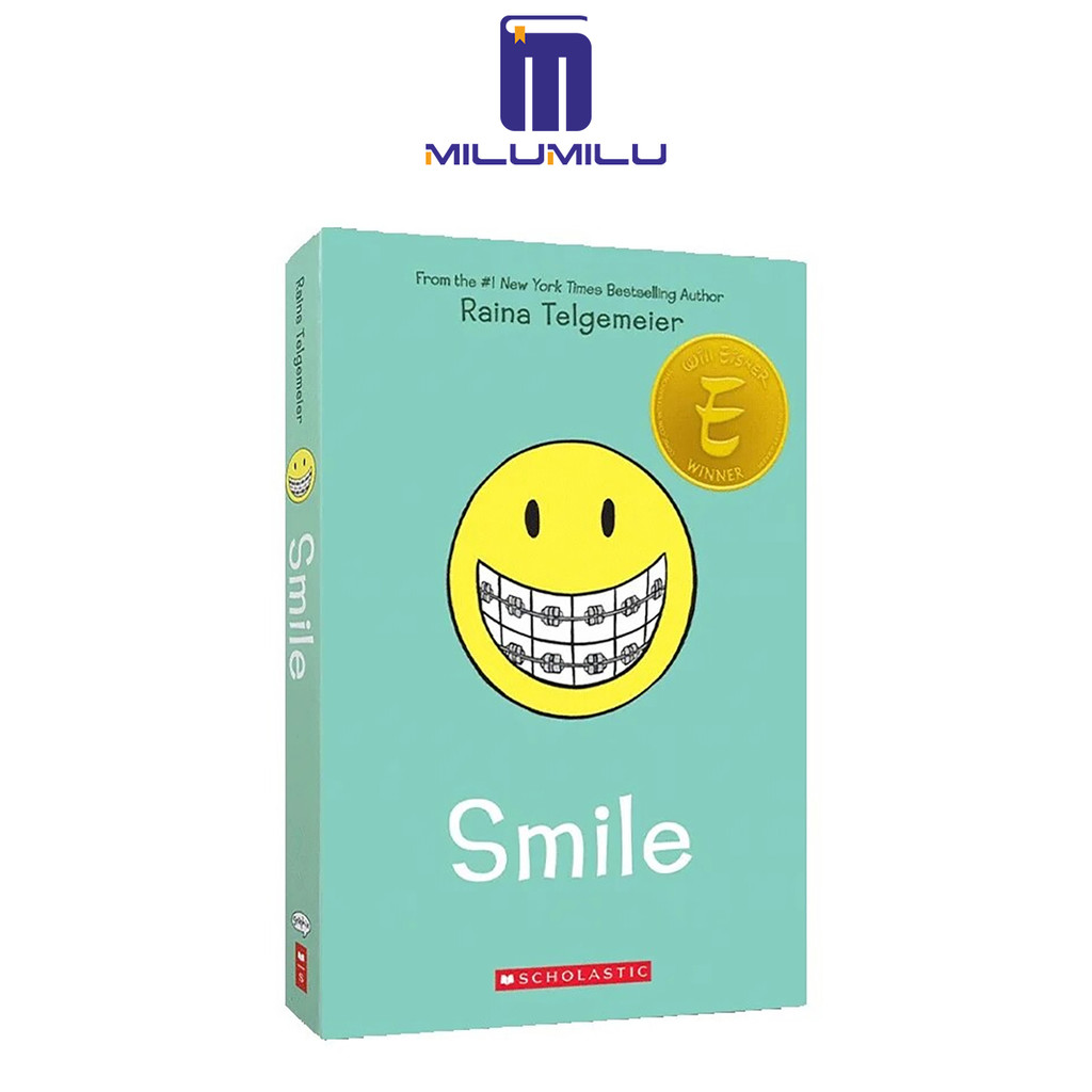 Smile: A Graphic Novel Paperback by Raina Telgemeier Original English ...