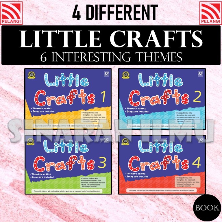 (SI)LITTLE CRAFTS 1-4 6 INTERESTING THEMES THEMATIC CRAFTS STEPS ARE ...