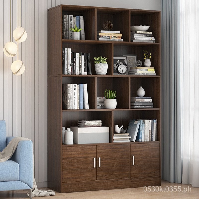 Multi-layer Storage Cabinet Library Storage Cabinet Simple Wall-mounted ...