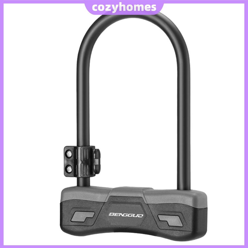 Bicycle U Lock With Mounting Bracket Bicycle U Shaped Lock With 2 Keys