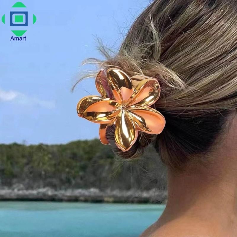 Flower Shape Hair Clip Hairs Claw Clip Headwear Fashionable Hair Clamps ...