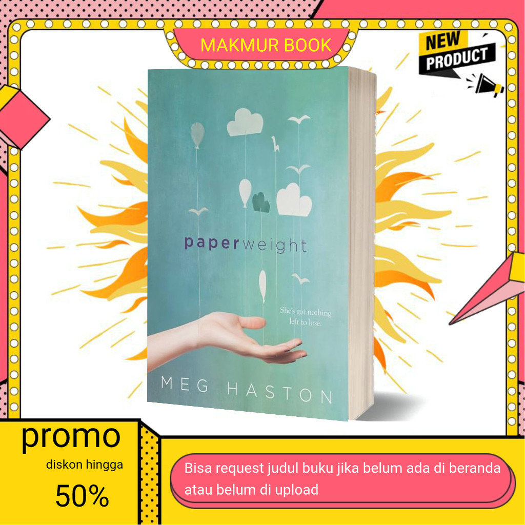 Paperweight book by Meg Haston (English) | Shopee Philippines