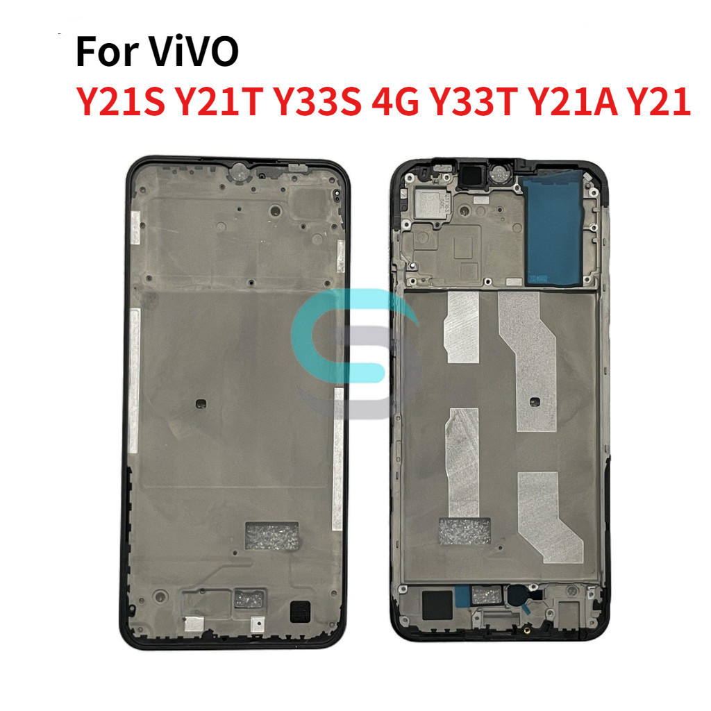 For Vivo Y21S Y21T Y33S 4G/Y33T/Y21A/Y21 screen front frame LCD Housing ...