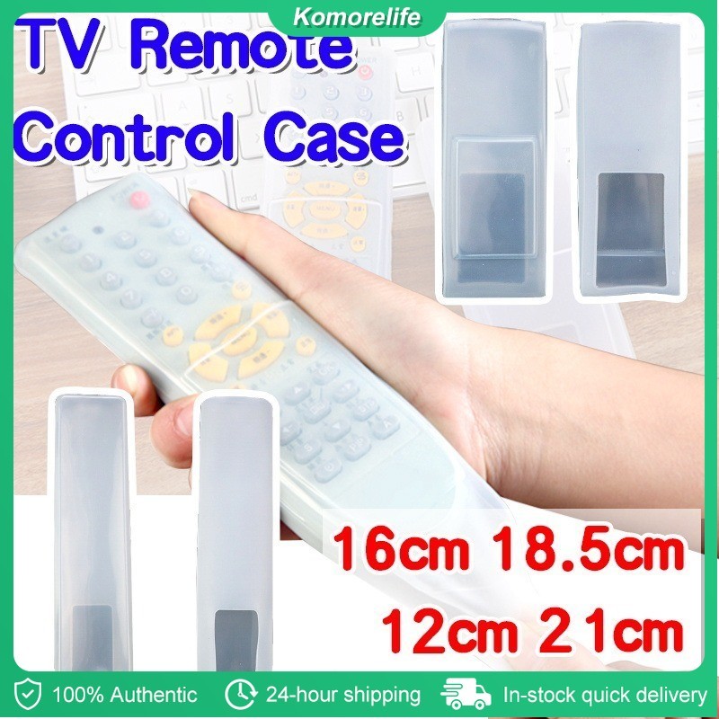Transparent Silicone Remote Control Cover Case TV Air Conditioning ...