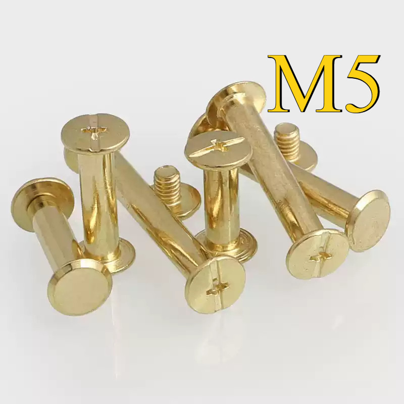 Binder screw Copper Plated chicago screw binding screw post Ledger ...