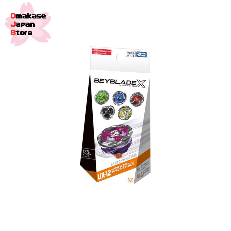 BEYBLADE X UX-12 Random Booster Vol. 5 [no bankee] TAKARATOMY | Shopee ...
