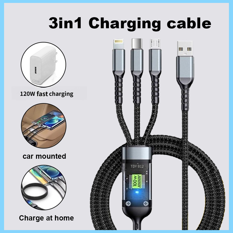 High Current Flash Charging Cable 120W Data Cable/charging Head Super ...