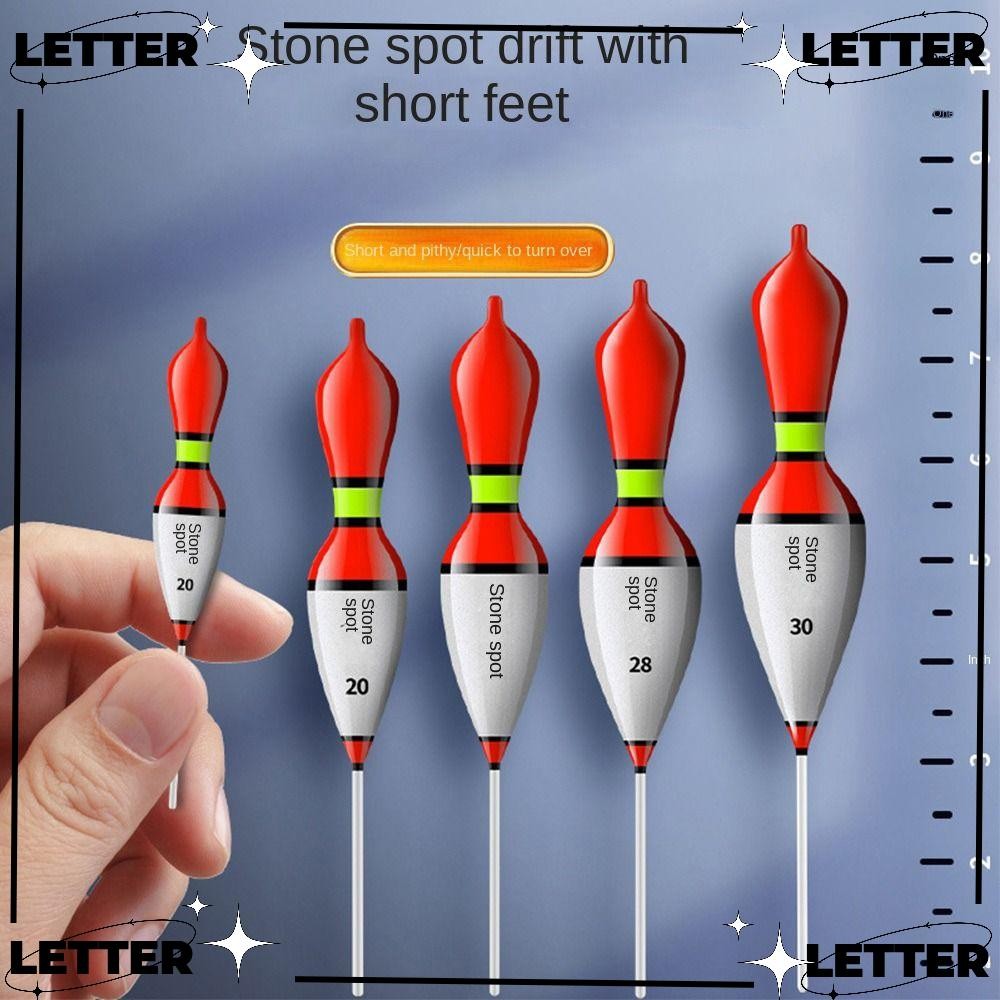 LET Rock Fishing float, Fluctuate Assorted Sizes Floats Bobbers ...
