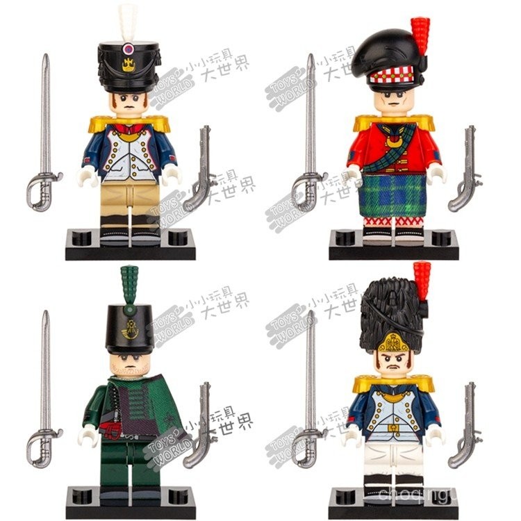 Napoleonic War Highland Regiment Captain Infantry Green Jacket Building ...