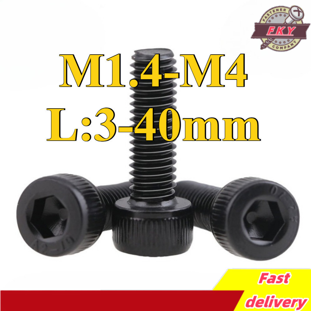 Black SS304 Hex Socket Head Cap Screw/Allen Cap Head Screw/Cylinder ...
