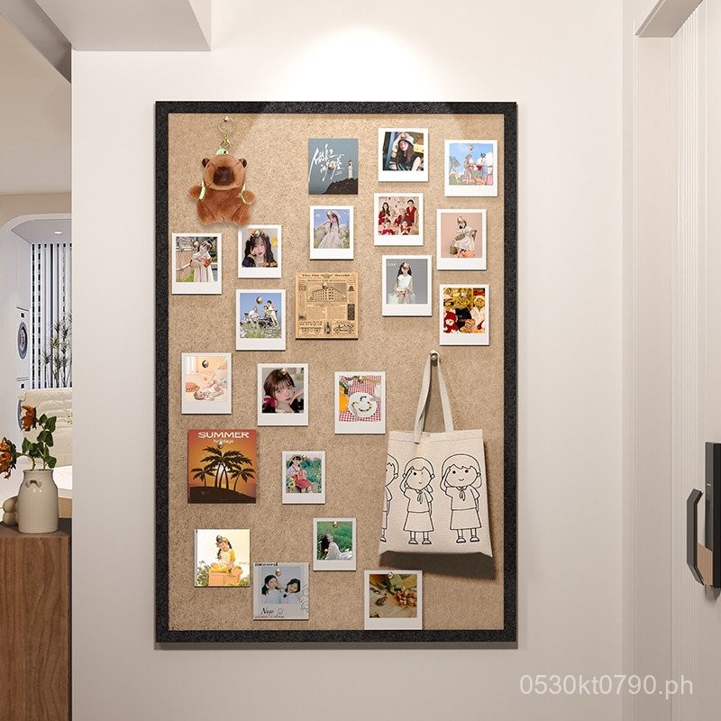 Photo♡Photo Wall Felt Background Board Wall Sticker Felt Board Polaroid ...