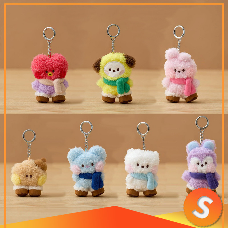 [Ready Stock]KPOP BTS BT21 BOOTS mini Plush Toy Cooky Shooky Cute ...