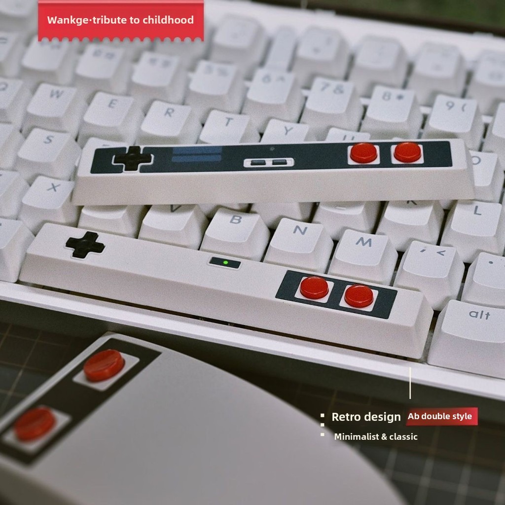 Retro Translucent Keycap 11 Unique Space Keys Childhood Classic Game ...