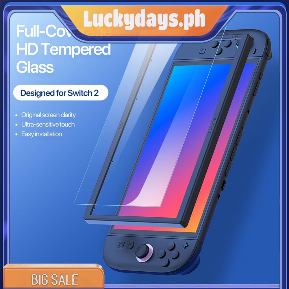 Tempered Glass Screen Protector for Nintendo for Switch 2 with ...