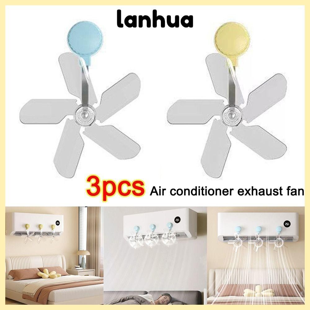 LANHUA 3Pcs Air Vent Deflector, Adjustable Angles Suction Cup Air ...