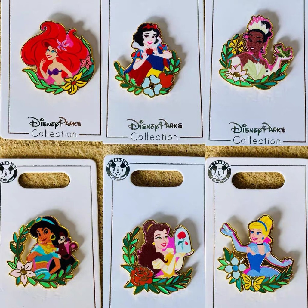 Disney Badge disney pin disney pin disney Medal Mermaid Cinderella ...