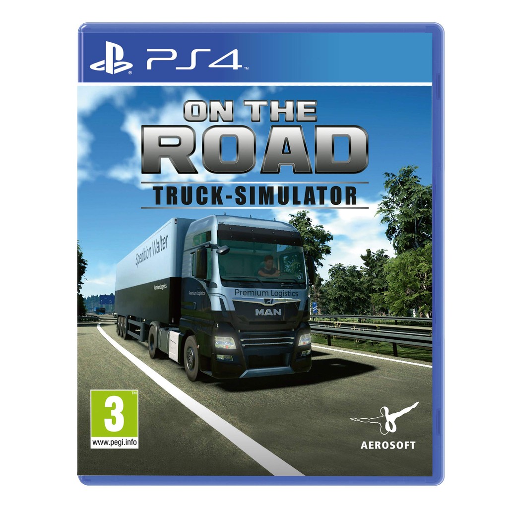 On The Road Truck Simulator (PS4) (Import Version) | Shopee Philippines