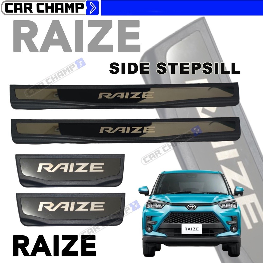 Toyota Raize 2020 to 2025 OEM Side Stepsill / Door Step Sill Protector ...