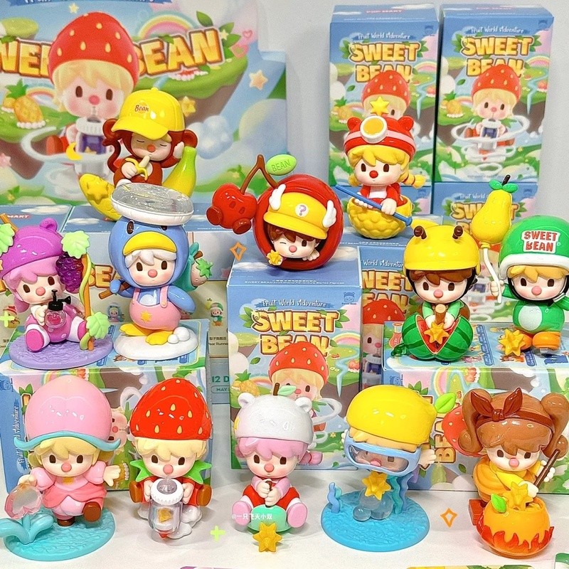 POPMART Pop mart Small Sugar Snap Peas Fruit Island Adventure Series ...