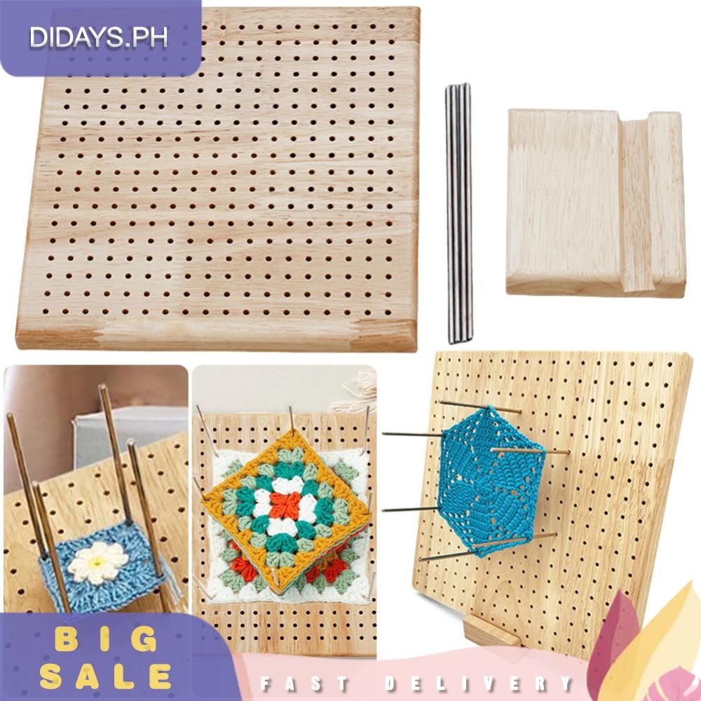[Didays.ph] Crochet Blocking Board with 4 Stainless Steel Pins Reusable ...