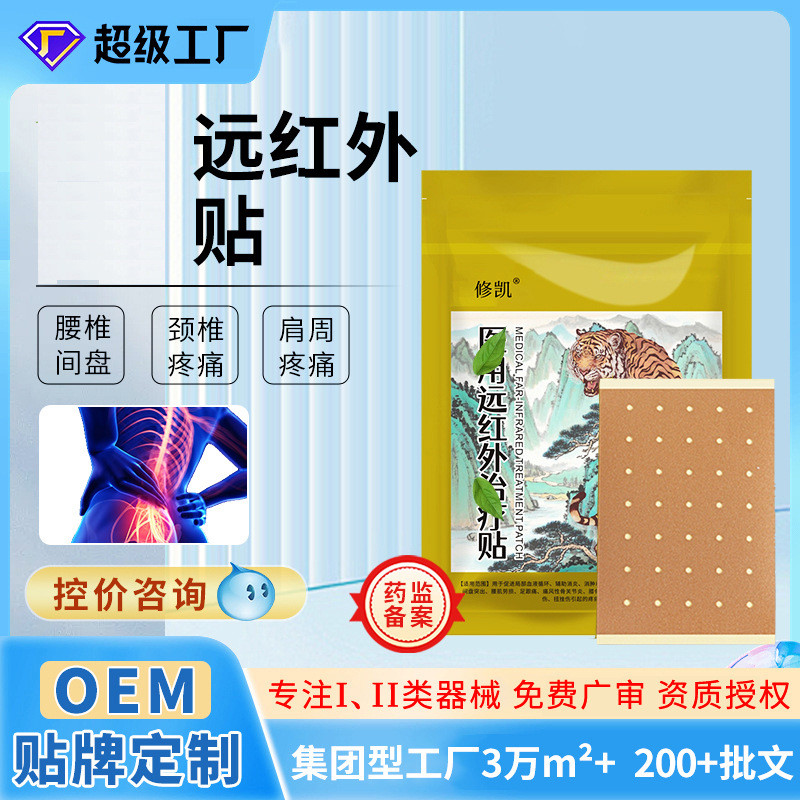 T Tiger Stickers Lumbar Leg Pain Tendon Sheath Joint Lumbar Spine ...