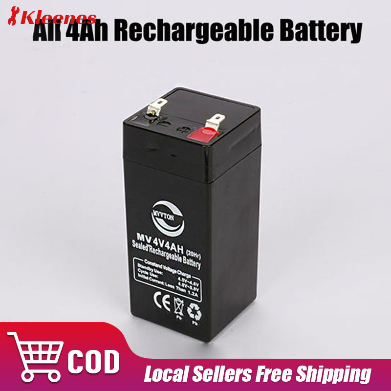 4V 4Ah Rechargeable Battery 4Ah 4 Volts Battery 2FM4 Batteries 4V 4.5Ah ...