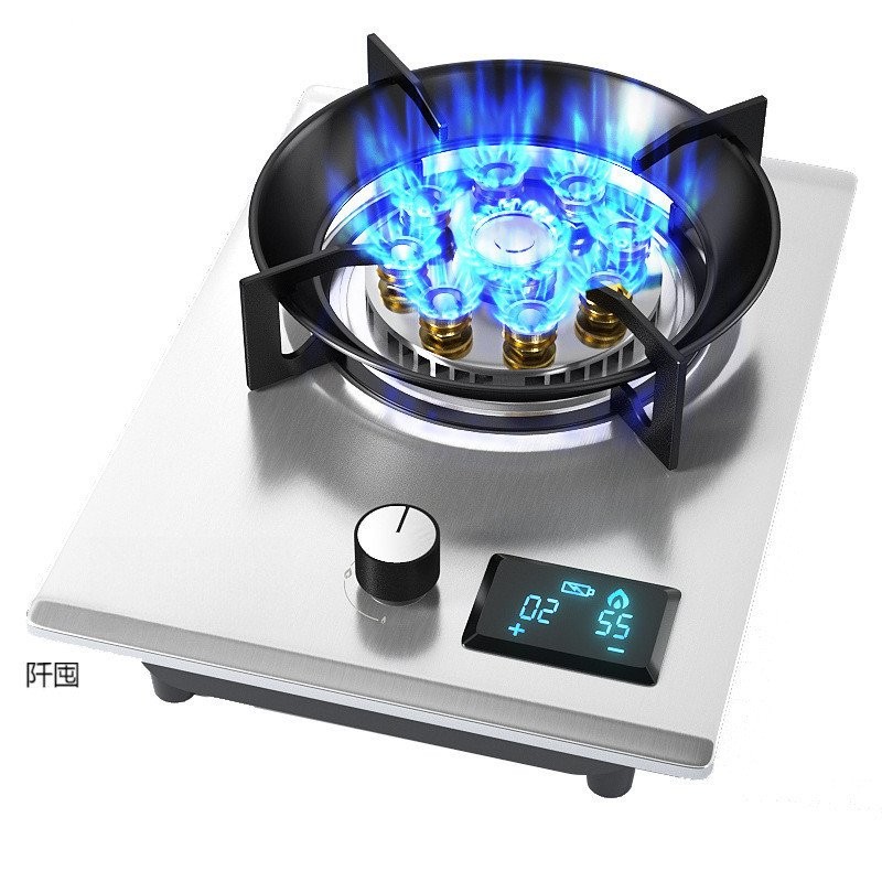Gas Stove High Flame Tabletop Timer Gas Stove Single Burner Single ...
