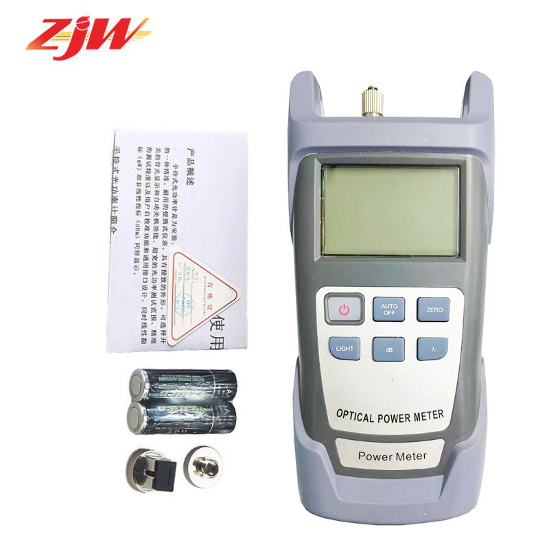 ZJW Laser FTTH Fiber Optic Optical Power Meter Cable Tester cable ...
