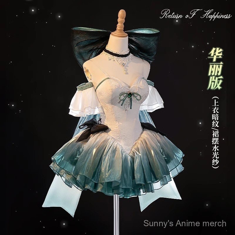 Genshin Impact Lynette cos Clothing cosplay Fan-made Lily of the Valley ...