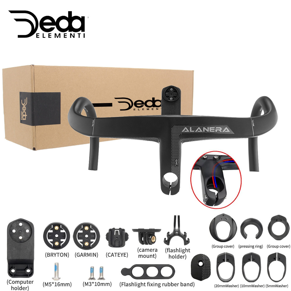 Upgraded DEDA Alanera Full Carbon Integrated Fully Internal Cable Road ...