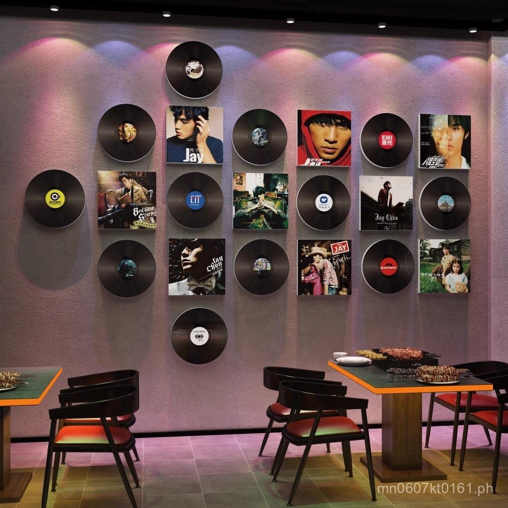 BBQ Restaurant Lyrics Room Album Wall Decoration Record Scene ...