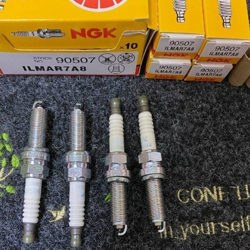 NGK ILMAR7A8 4pc Spark Plug Laser Iridium for Suzuki Every Wagon DA17 ...