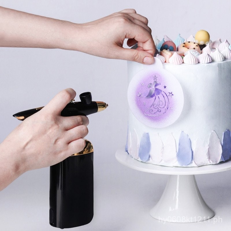 Spray Gun USB Icing Cake Small Coloring Machine Baking Airbrush ...