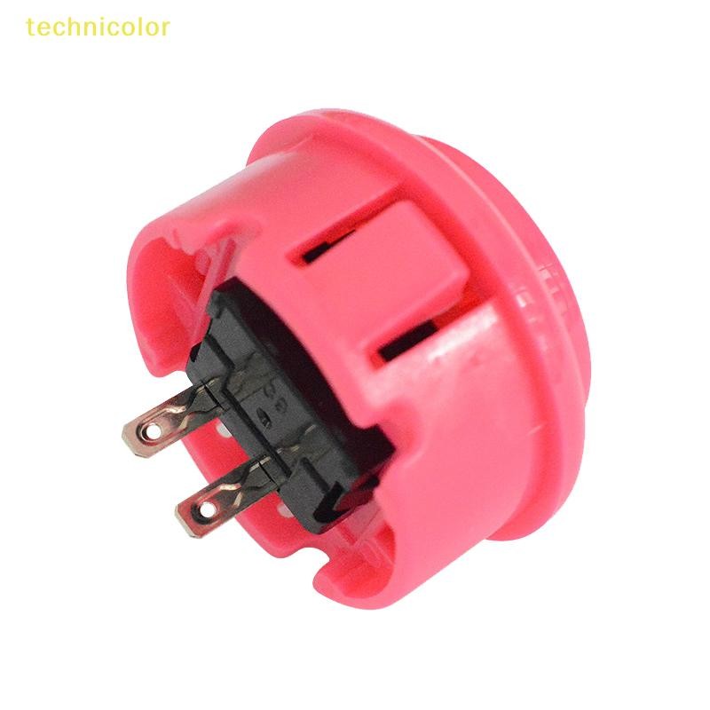 TCPH 1Pc 30MM Circle Push Button Micro Switch Game Arcade Push Button Switch For Arcade ...