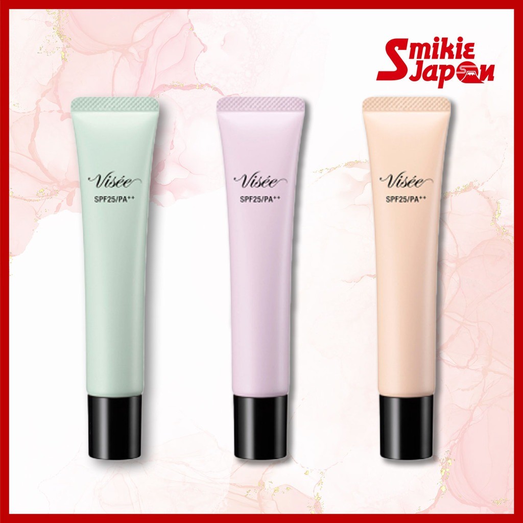 KOSE VISEE Makeup Base Primer Tone-Up Skin Designer SPF25 PA++ 30g Direct From Japan | Shopee ...