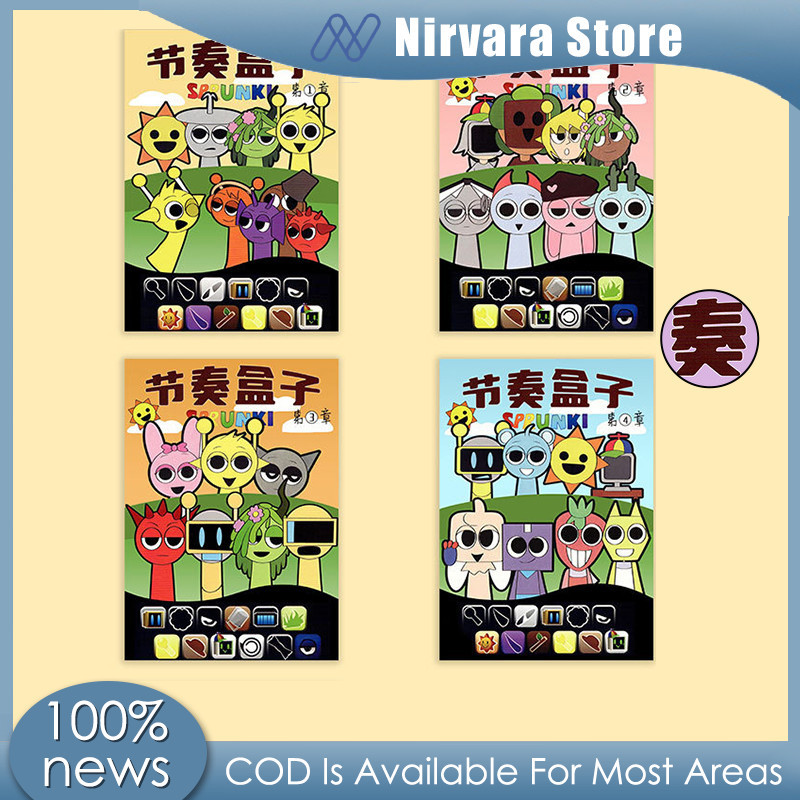 Sprunki Sketch Book,Sprunki Handwriting Book,Sprunki Coloring Book ...