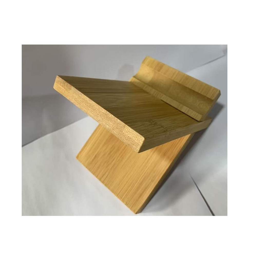 Bamboo Wood Mobile Phone Stand Simple Base Tablet Lazy Stand Simple ...