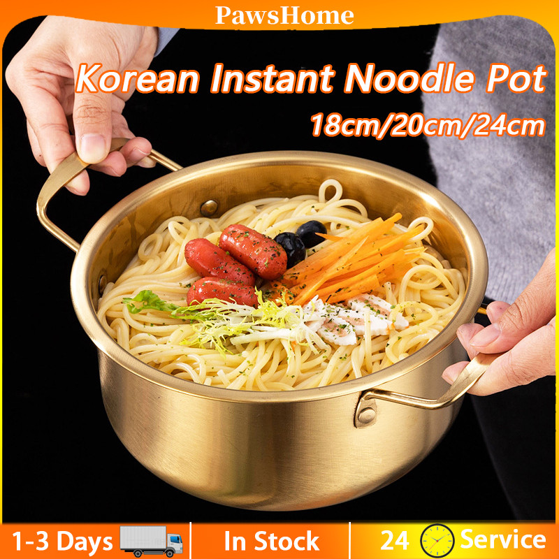 Korean Instant Noodle Pot Stainless Steel Instant Noodle Pot Cooking ...