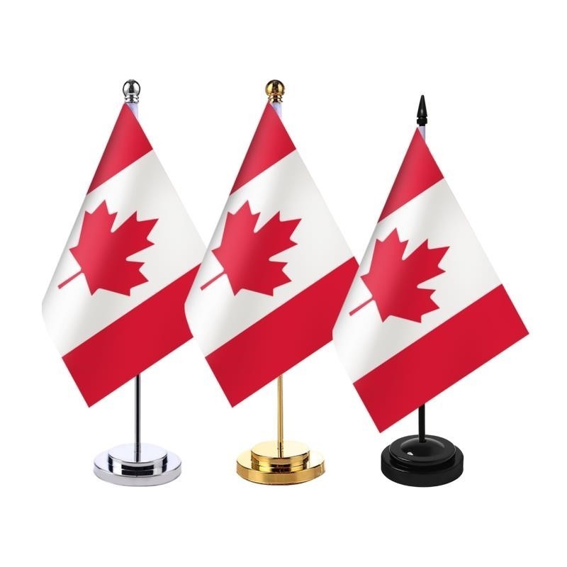National flag national flag ornaments Canadian flag Office Table flag ...