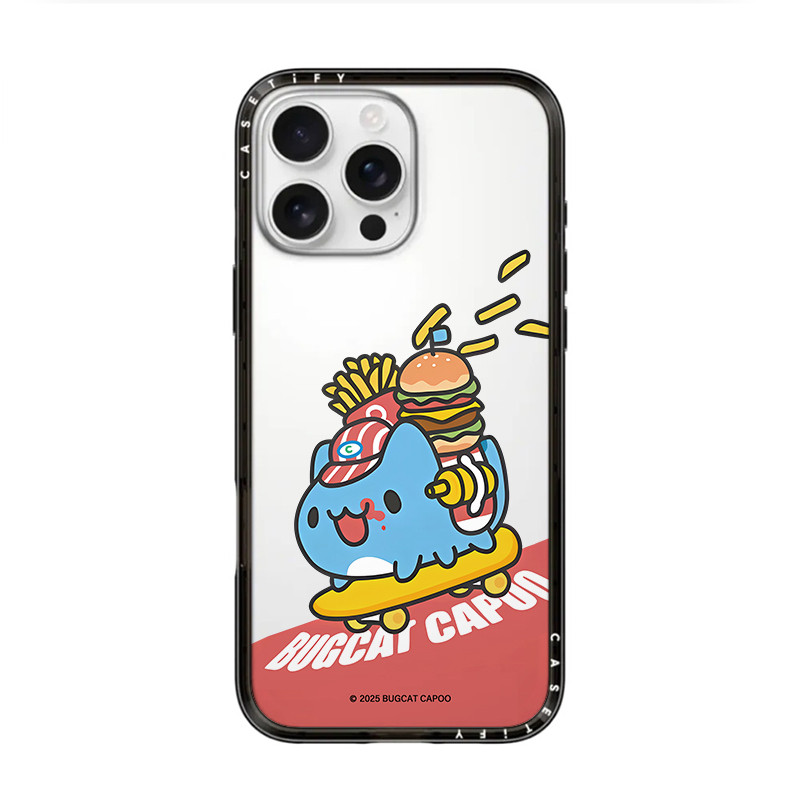 BUGCAT CAPOO【2025 NEW Acrylic】 Protecitive hard Case For iPhone 16 15 ...
