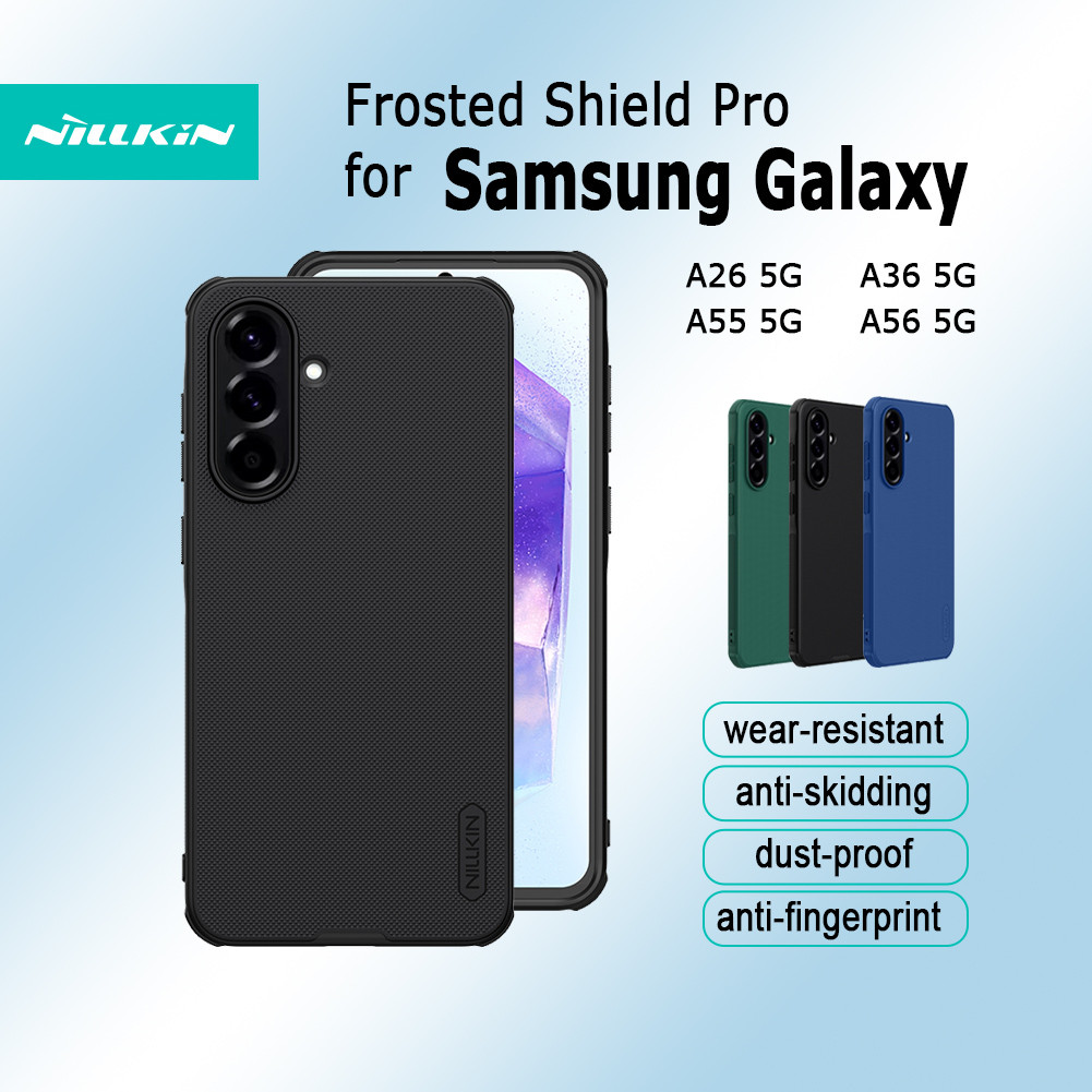 Frosted Shield Pro Phone Case Nillkin For Samsung Galaxy A56 5G Samsung Galaxy A55 5G Samsung ...