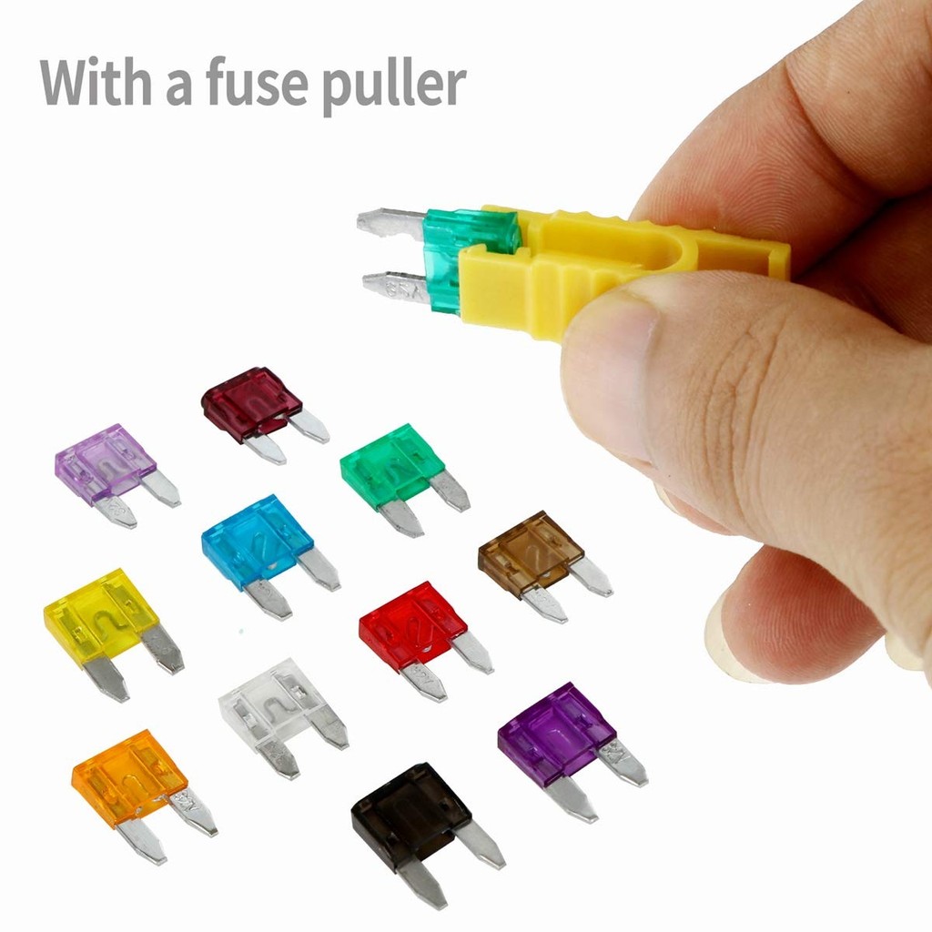 35-200pcs Mini/Small Car Fuse Fuse Set with Shape Fuse 2A 3A 5A 7.5A ...