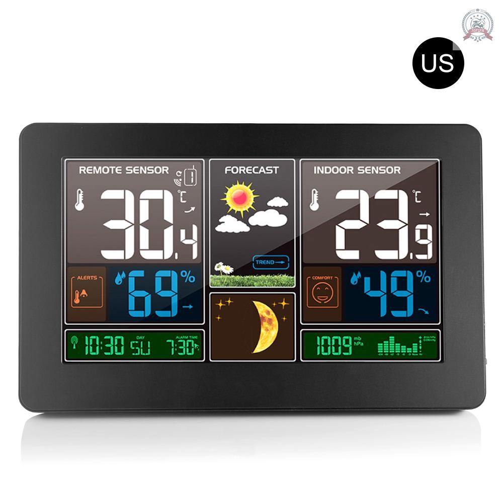 [Fast Ship] Weather Station Indoor Outdoor 3-in-1 Weather Thermometer ...