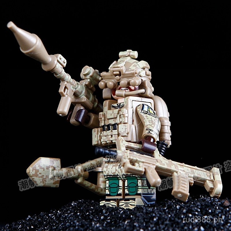 New Alpha Special Forces Team Male Toy Ghost Soldier Minifigure Snow ...