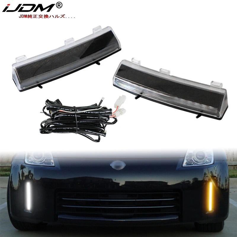 iJDM Car Daytime Running Lights Assembly For 2006-2009 Nissan 350z LCI ...