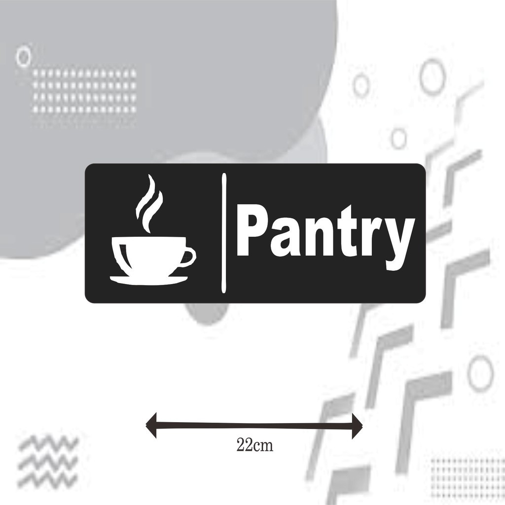 YA Pantry Acrylic sign// Acrylic custom acrylic signage | Shopee ...