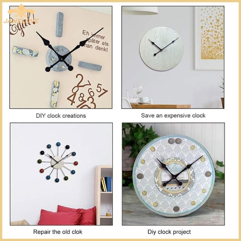 JLOVE Craft Clock Mechanism Set Long Shaft Torque Movement with ...